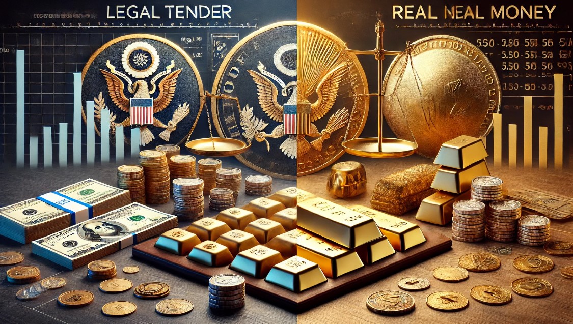 The Difference Between Legal Tender and Real Money – The Morning Muster